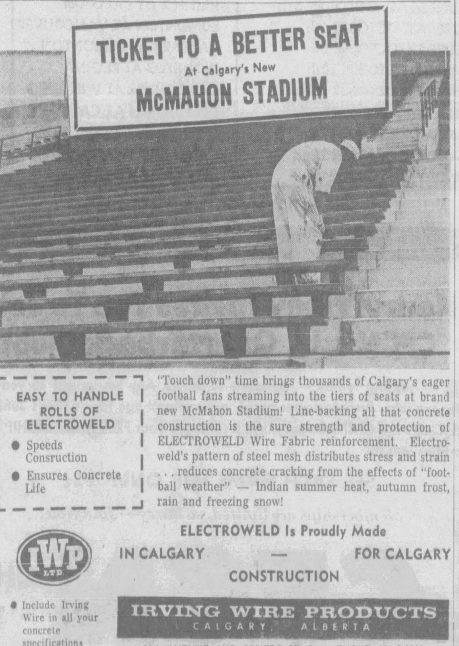 Calgary Companies Celebrate the Opening of McMahon Stadium - Canadian ...